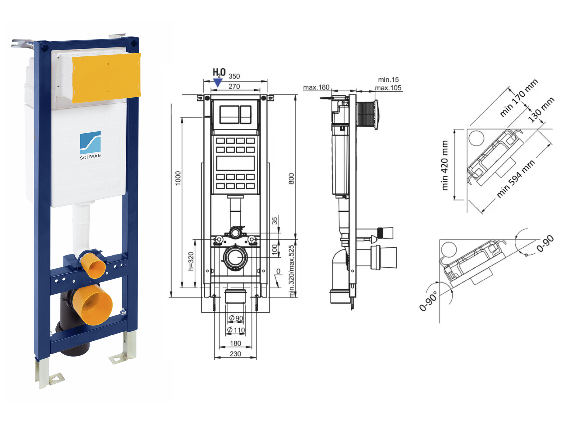 Duplo Mini - markkinoiden kapein wc-elementti | Laattapiste
