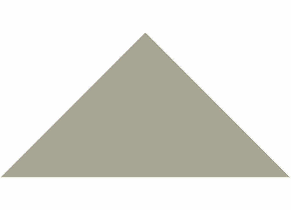 LPC Plain Colours Triangles 5X5 Pale Grey keskitumma harmaa | Laattapiste