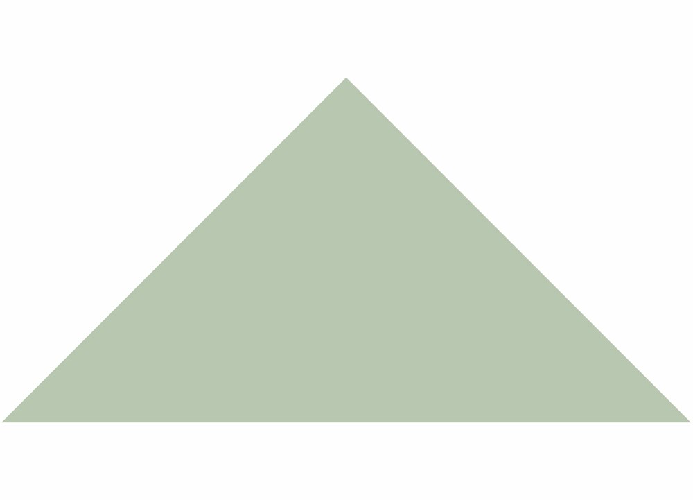 LPC Plain Colours Triangles 5X5 Pistachio vaalea vihreä | Laattapiste