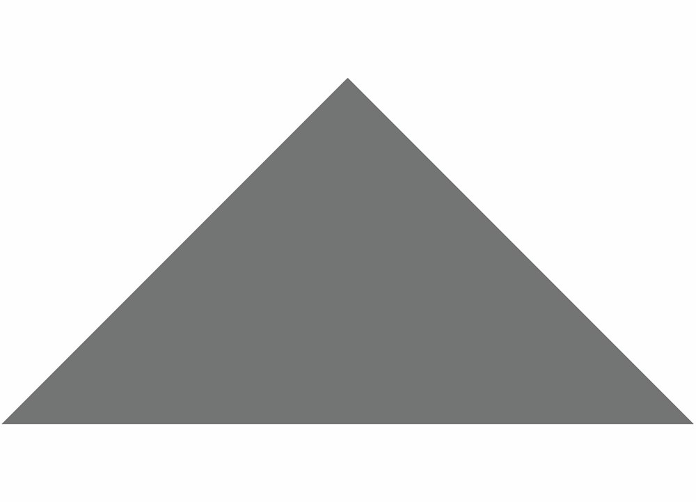 LPC Plain Colours Triangles 5X5 Slate tumma harmaa | Laattapiste
