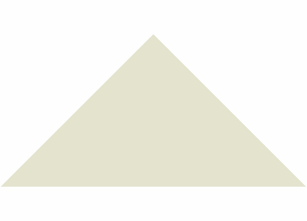 LPC Plain Colours Triangles 5X5 White vaalea valkoinen | Laattapiste