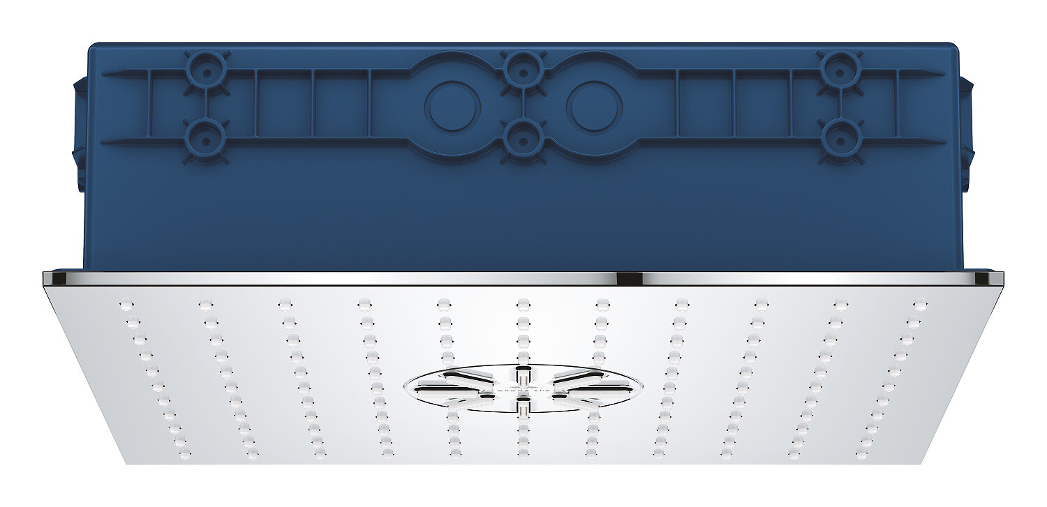 GROHE SPA Rainshower Aqua Duo overhead shower recessed in the ceiling 2 ...