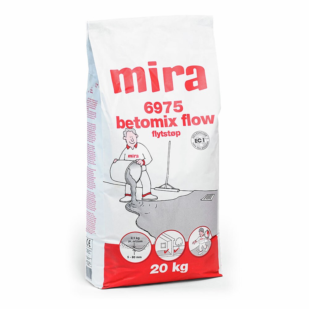 mira 6975 betomix flow 20 kg | Laattapiste