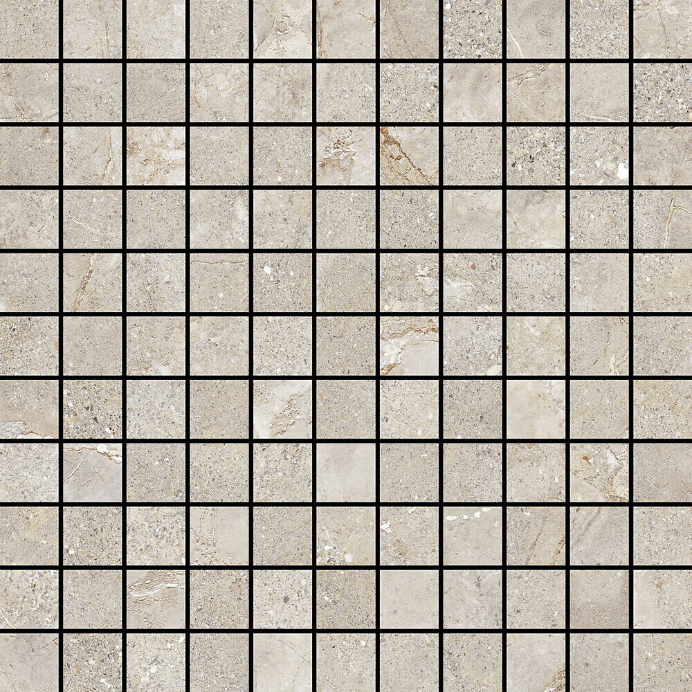Pukkila Stone Age lasitettu kaakeli mosaiikki seinälaatta 2,5X2,5 ...