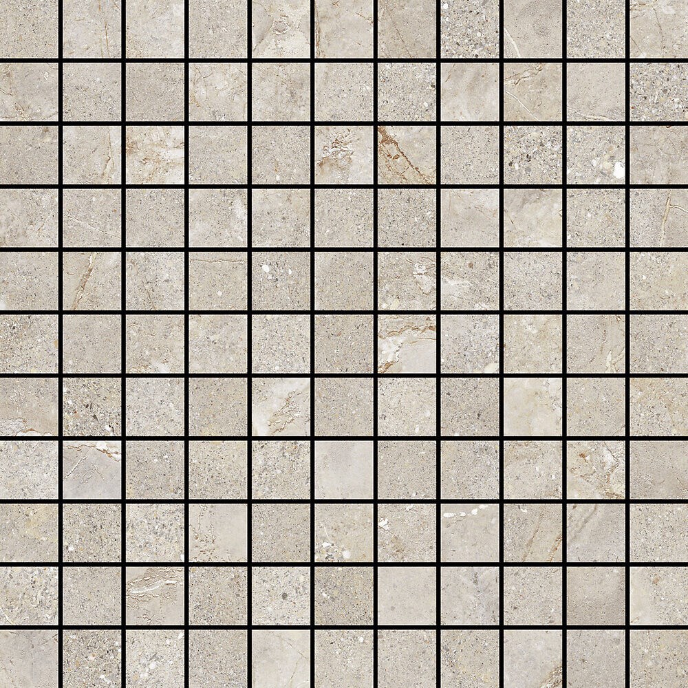 Pukkila Stone Age lasitettu kaakeli mosaiikki seinälaatta 2,5X2,5 ...