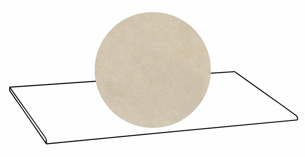 LPC Cemento Re60 unglazed porcelain stair tile 33X120 02 Sand extra ...