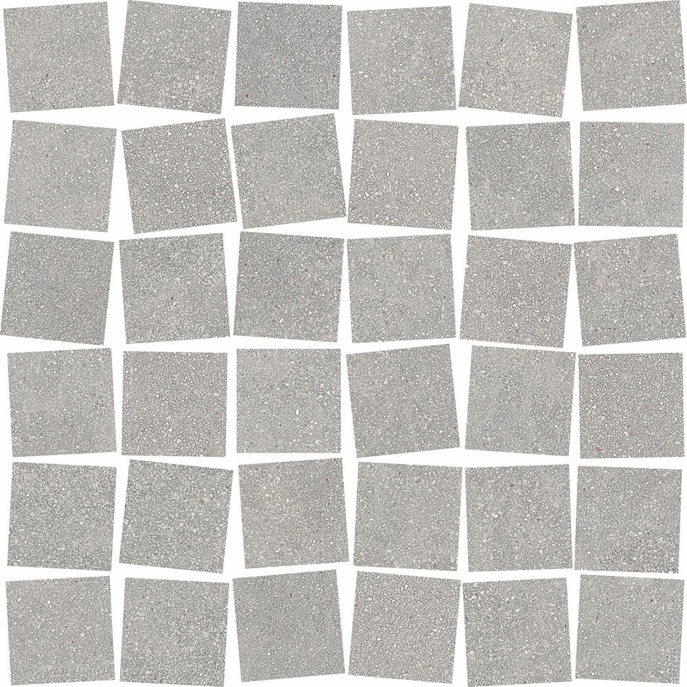 LPC Cemento Re60 Cobble unglazed porcelain mosaic wall tile floor tile ...