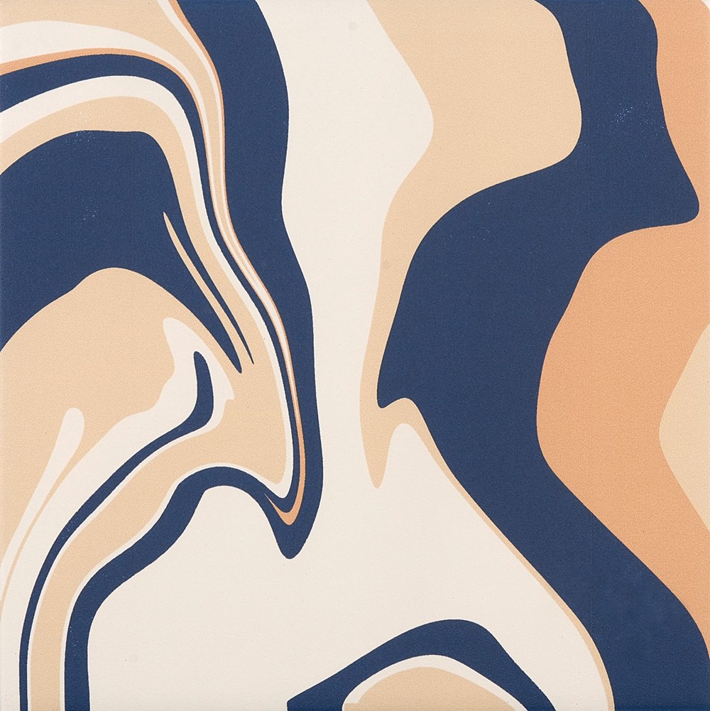 LPC Stream lasitettu kuviolaatta 18,6X18,6 Delta tasapintainen matta satunnainen sekoitelma ...