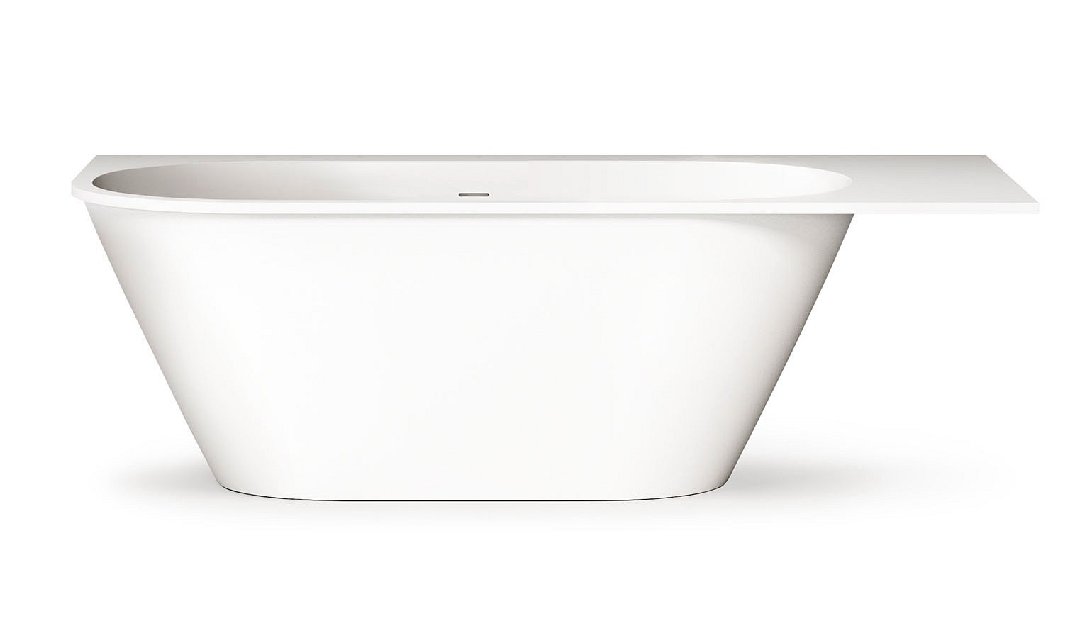 PAA Deco Shape Re A stone bathtub made to measure 170-200x82,5x63 cm mattwhite | Laattapiste