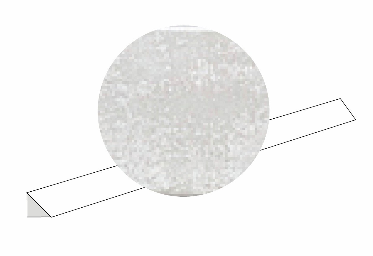 LPC Luminare lasitettu kulmapala 1,4x45 01 chalk laineileva matta ...
