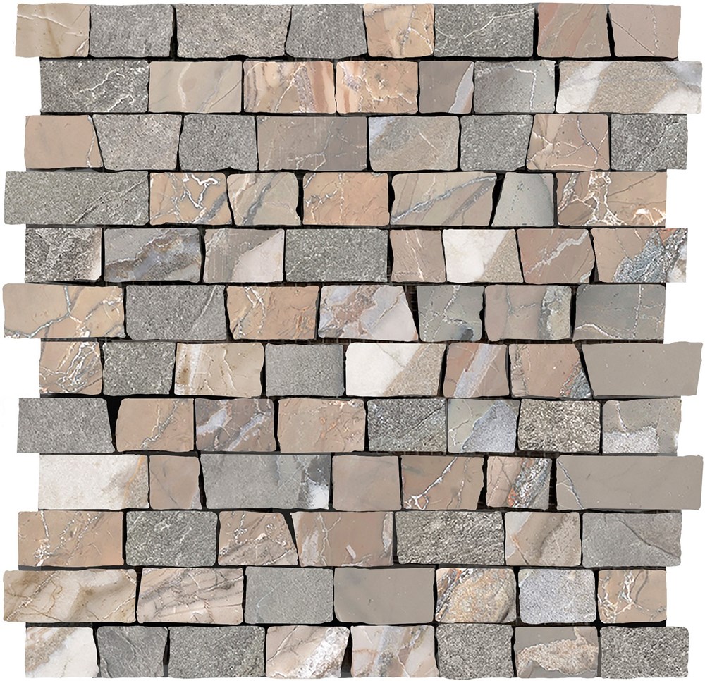 LPC Elysian Cobble lasitettu porcelanato mosaiikki seinälaatta ...