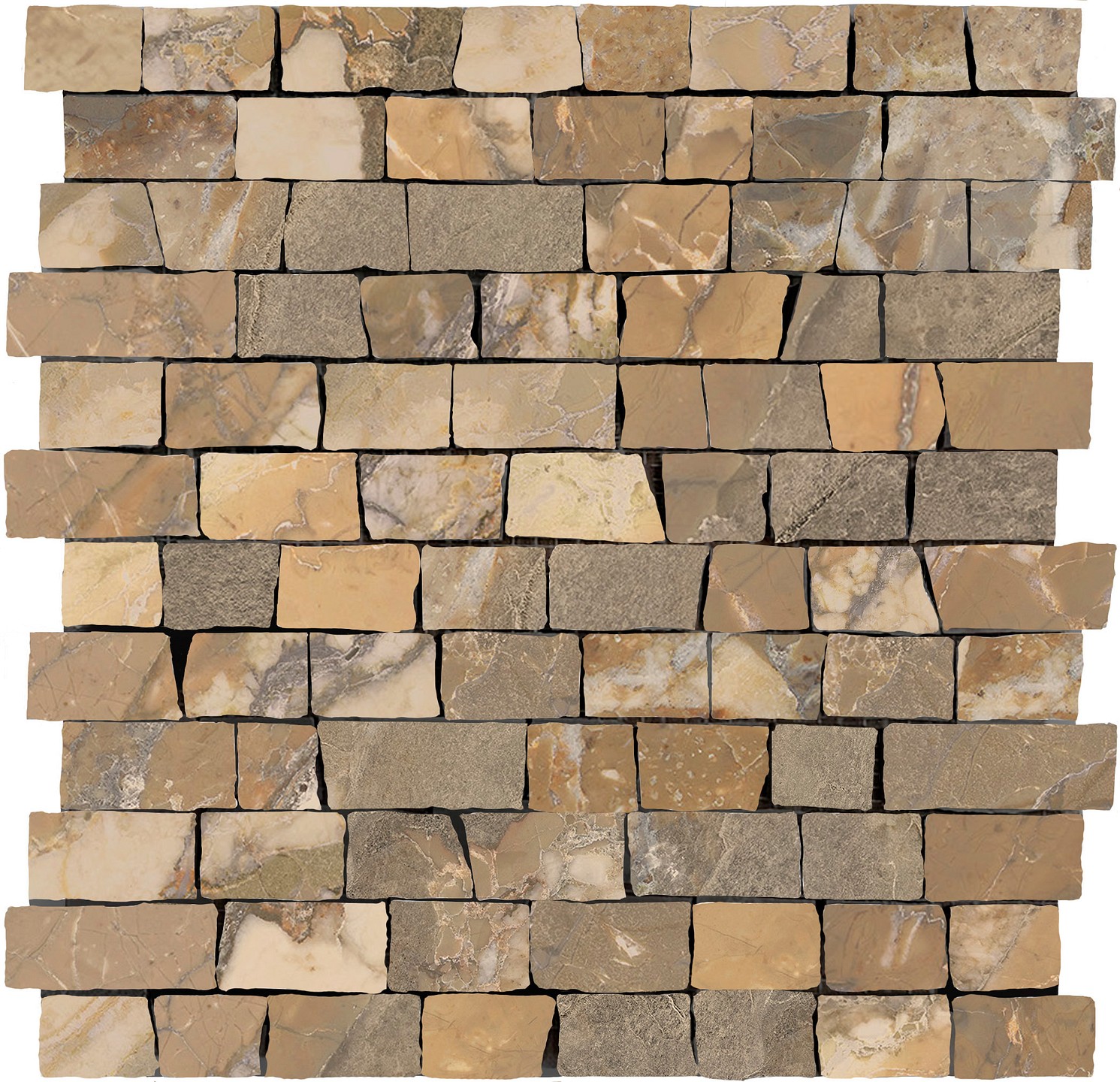 LPC Elysian Cobble lasitettu porcelanato mosaiikki seinälaatta ...