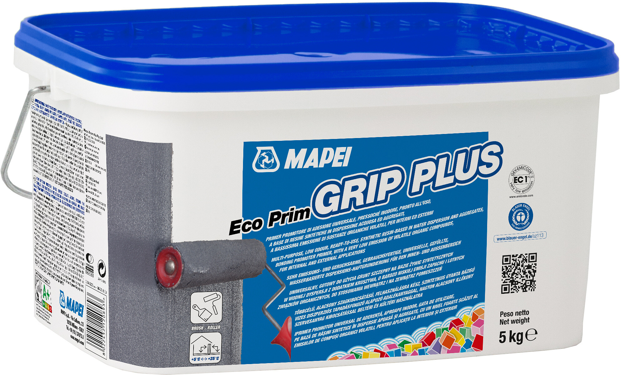 Mapei Eco Prim Grip Plus 5 kg | Laattapiste