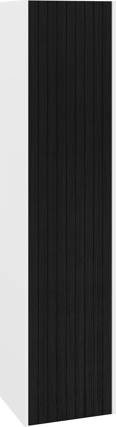 Dansani Pro Elite korkea kaappi 40x176x35 cm uritettu hiili ...