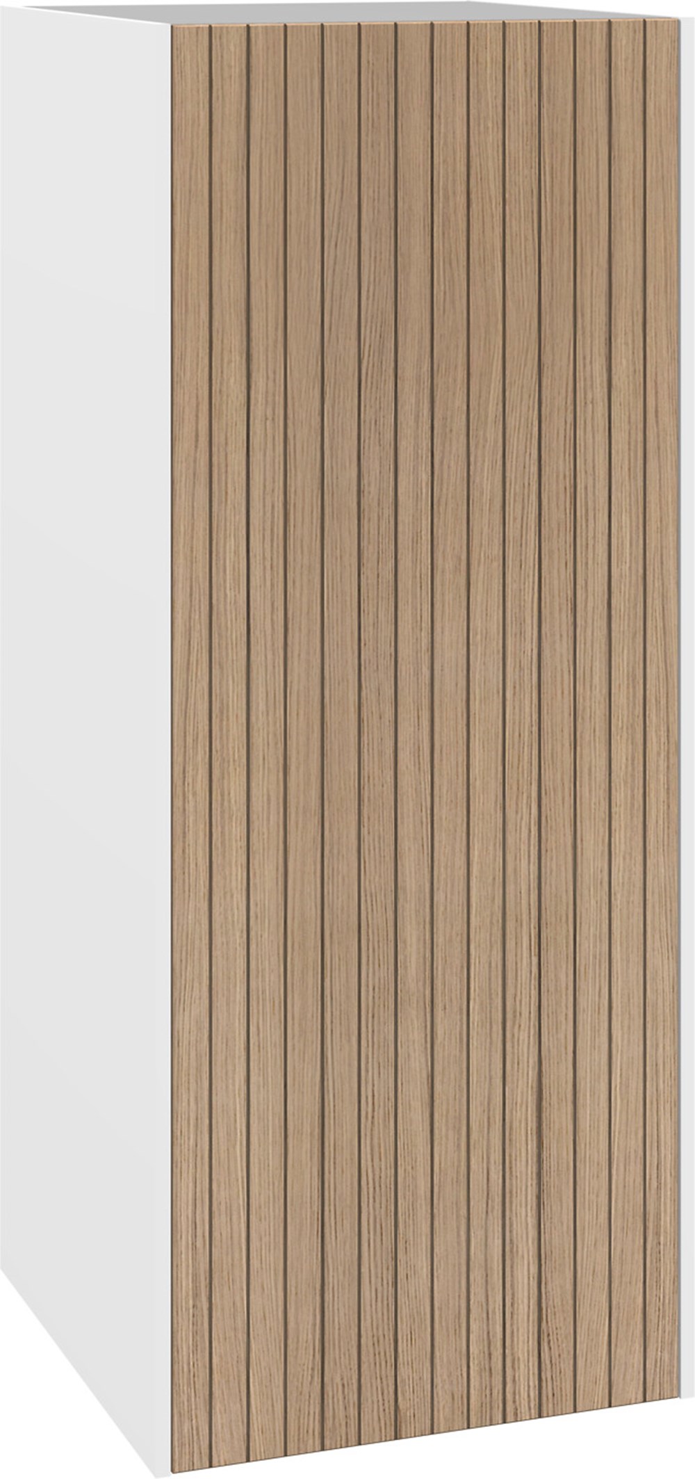 Dansani Pro Elite korkea kaappi 60x150x60 cm uritettu vaalea tammi ...