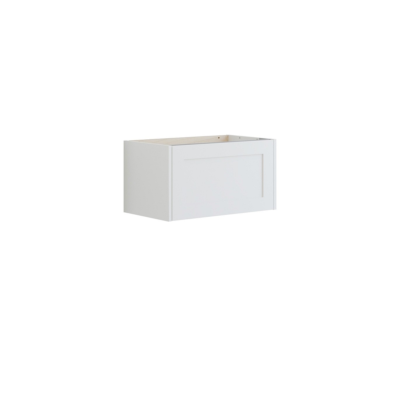 Dansani Luna Classic vanity unit 60x32x35 cm framed matt white 1 drawer ...