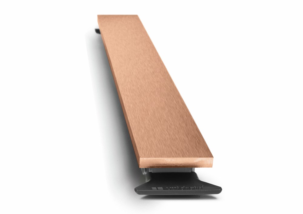 Unidrain HighLine 1920 panel 1000 mm RST AISI 304 kupari | Laattapiste