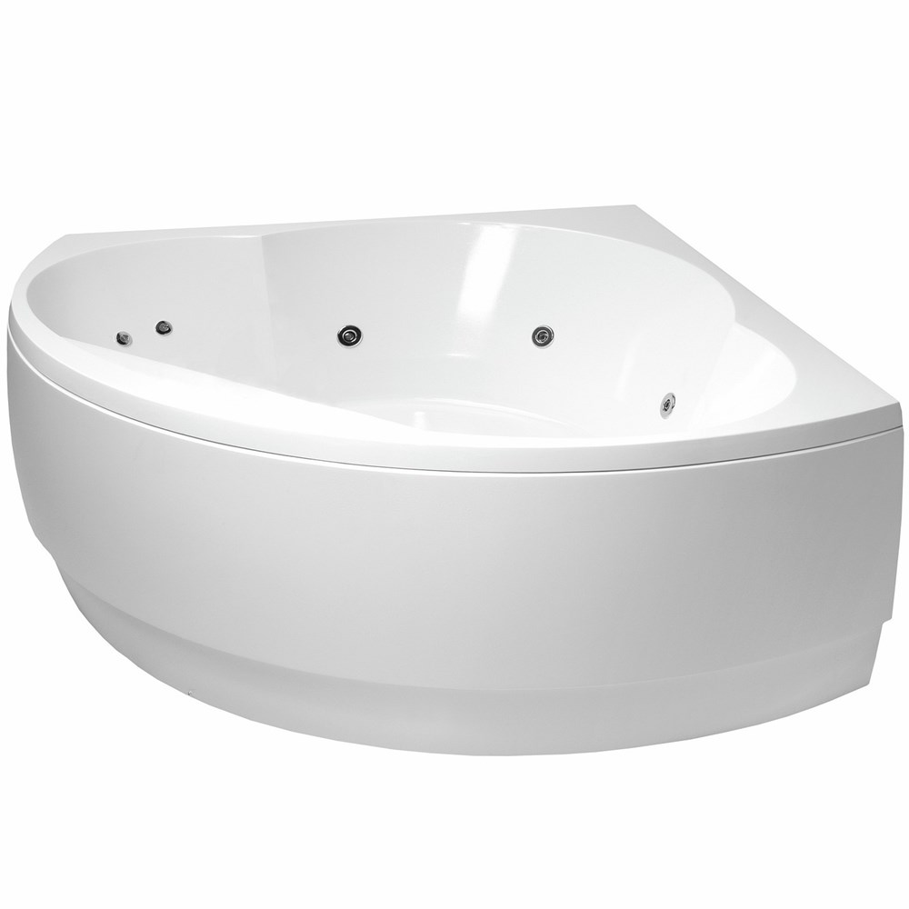 Balteco Plaza Luxury Dual poreamme 155x155x64 cm valkoinen akryyli ...
